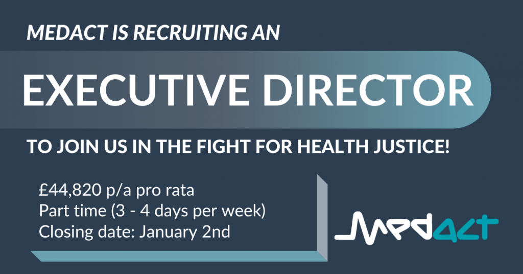 Medact - Health workers for health justice