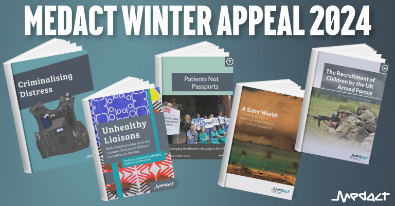 Winter Appeal 2024/25 - Medact