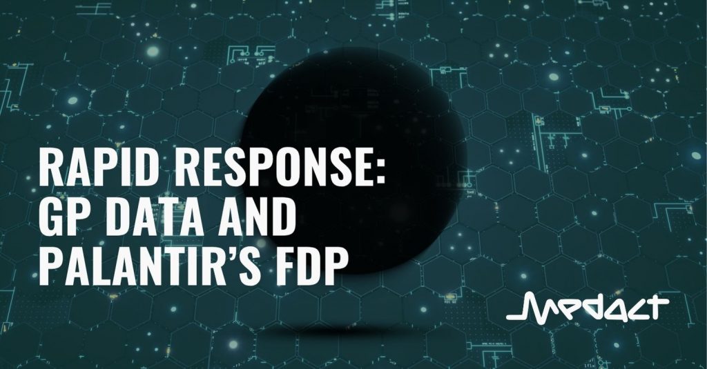 Rapid Response: GP data and the Federated Data Platform in England - Medact